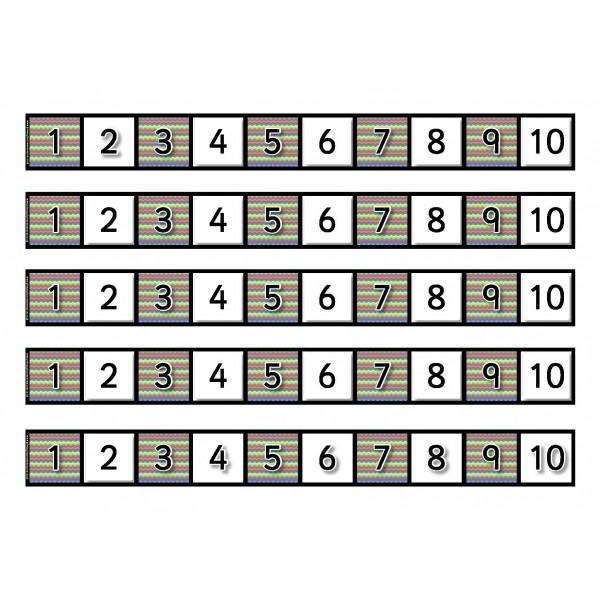 1-10 Desk Numer Line – Primary Classroom Resources