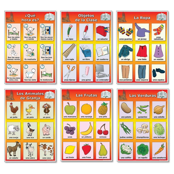 Spanish Poster Set 3 – Primary Classroom Resources