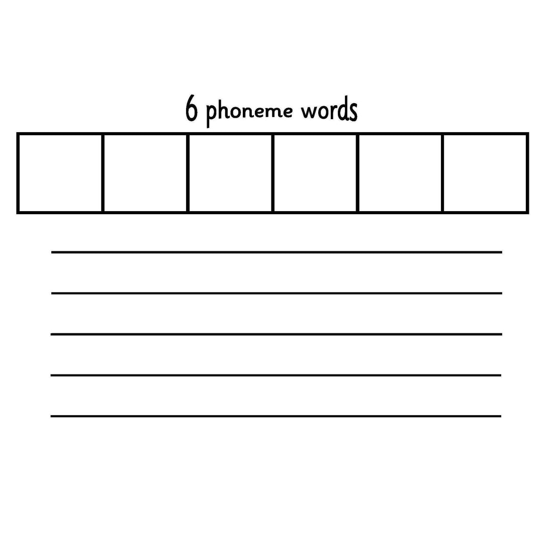 PCR Phoneme Frame Pack – Primary Classroom Resources