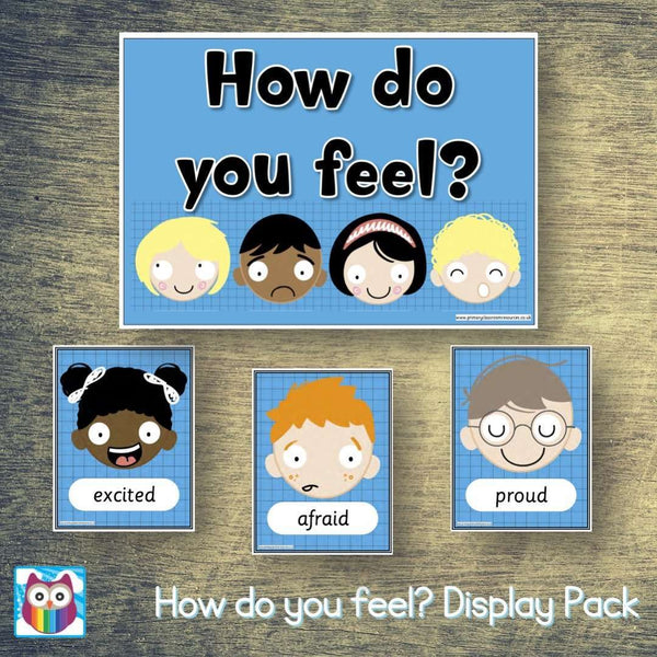 How do you feel? Display Pack – Primary Classroom Resources