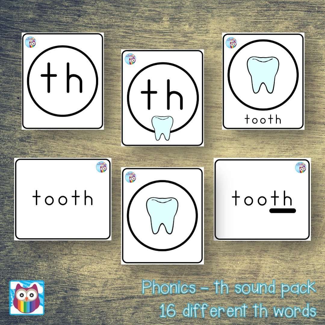 Phonics Pack - th words – Primary Classroom Resources
