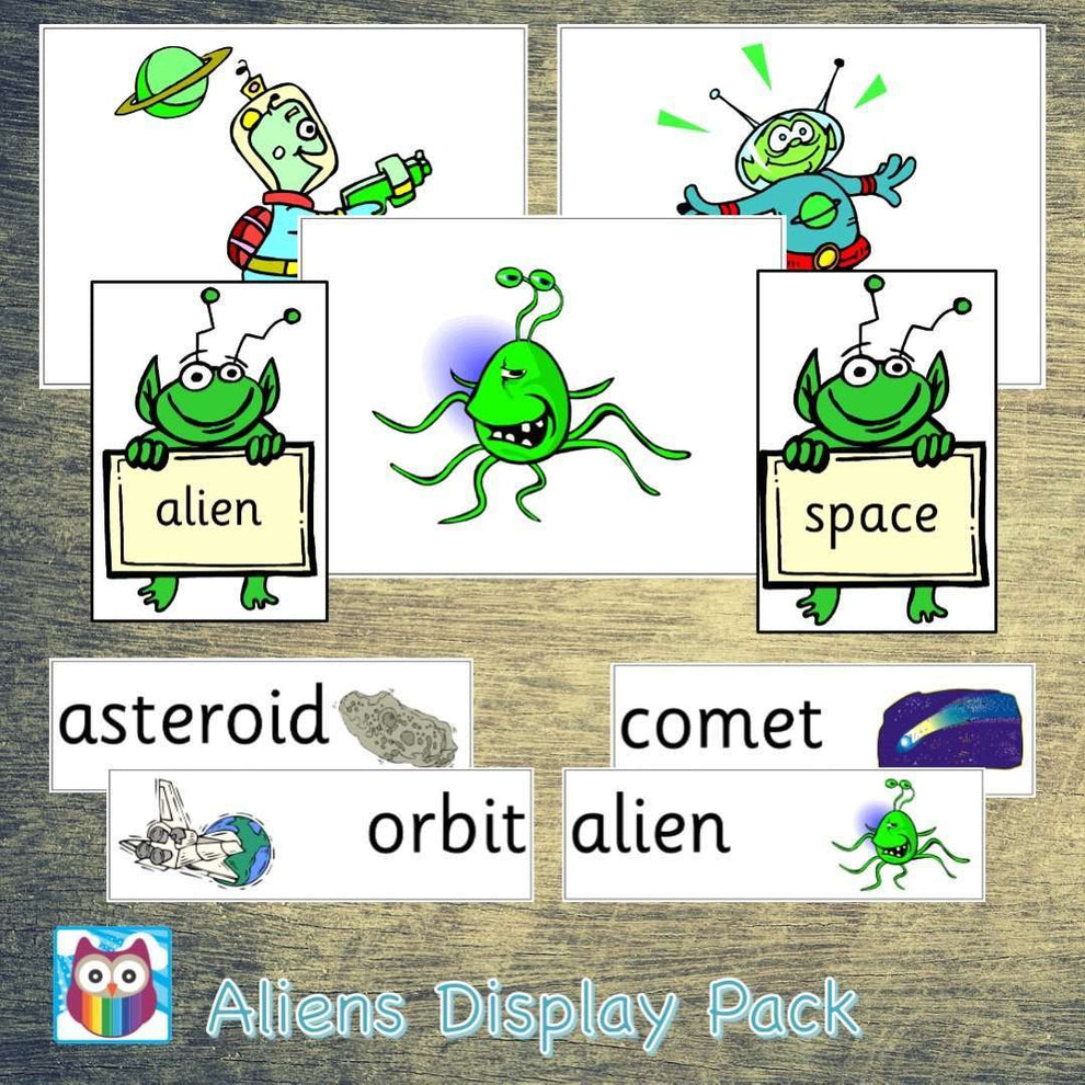 Aliens Classroom Display Pack – Primary Classroom Resources