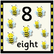 Bee Themed Number Cards – Primary Classroom Resources