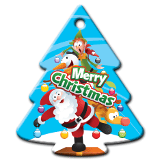 Merry Christmas Brag Tags - Classroom Rewards - Pack of 10 – Primary ...