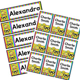 EDITABLE Name Tray & Coat Peg Labels Bundle – Primary Classroom Resources