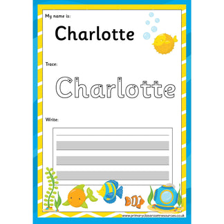 EDITABLE Name Writing Cards - Choose your theme! – Primary Classroom ...