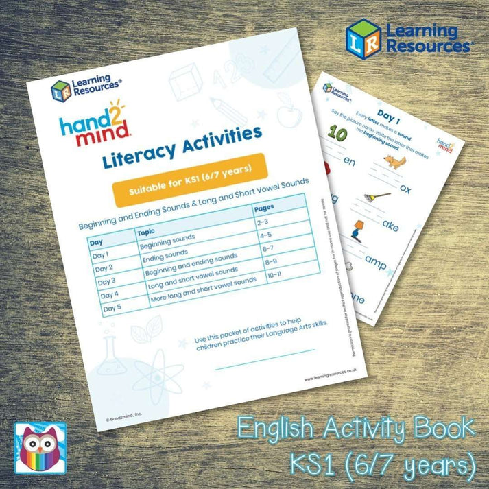 English Activity Book - KS1 (6/7 years) – Primary Classroom Resources
