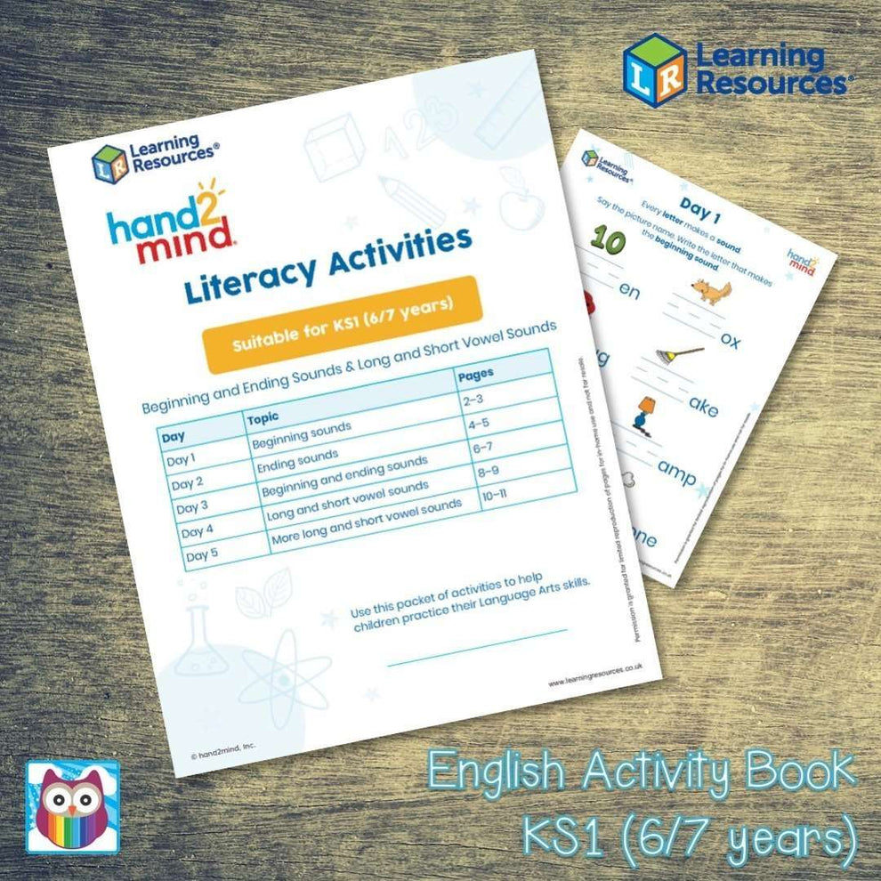English Activity Book - KS1 (6/7 years) – Primary Classroom Resources