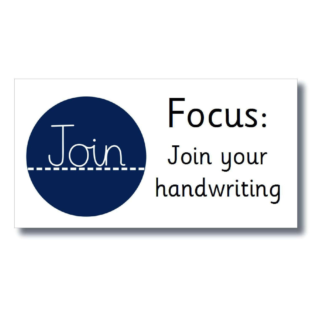 Focus Marking Stickers - Join your handwriting – Primary Classroom ...