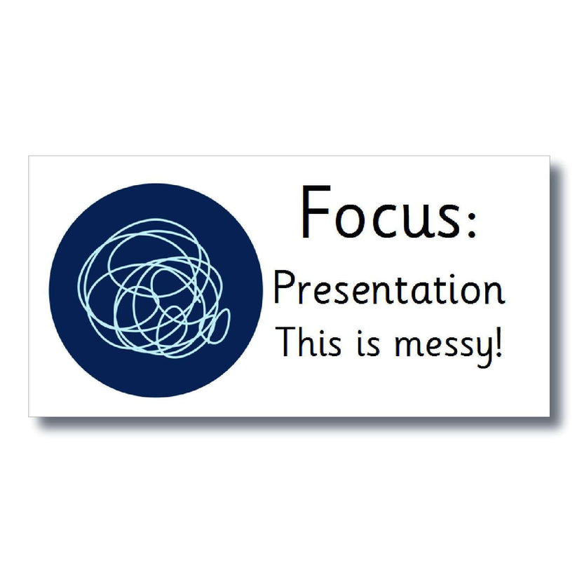 Focus Marking Stickers - Presentation – Primary Classroom Resources