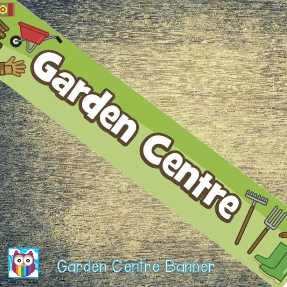 Garden Centre Classroom Display Banner – Primary Classroom Resources