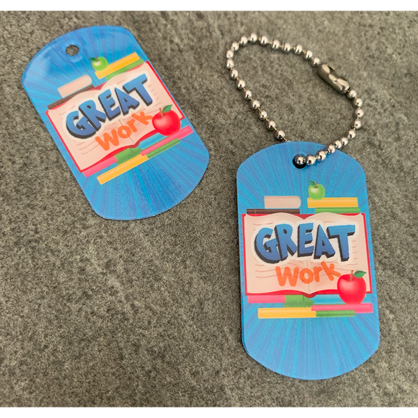 Great Work Brag Tags Classroom Rewards - Pack of 10 – Primary Classroom ...