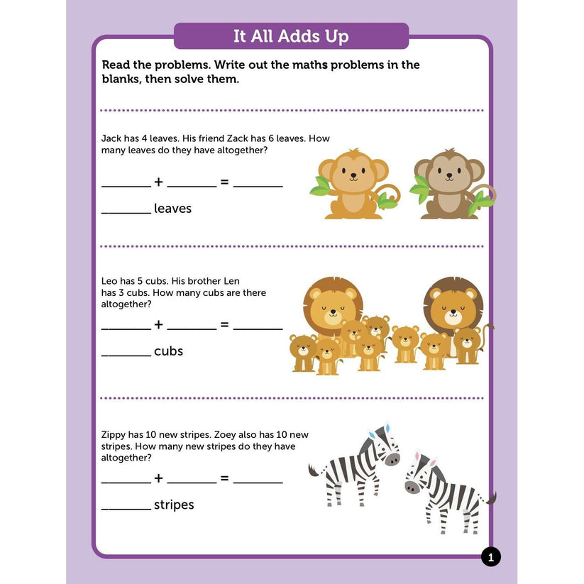 Learn About Addition & Subtraction Activity Book – Primary Classroom ...