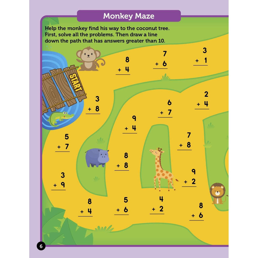 Learn About Addition & Subtraction Activity Book – Primary Classroom ...