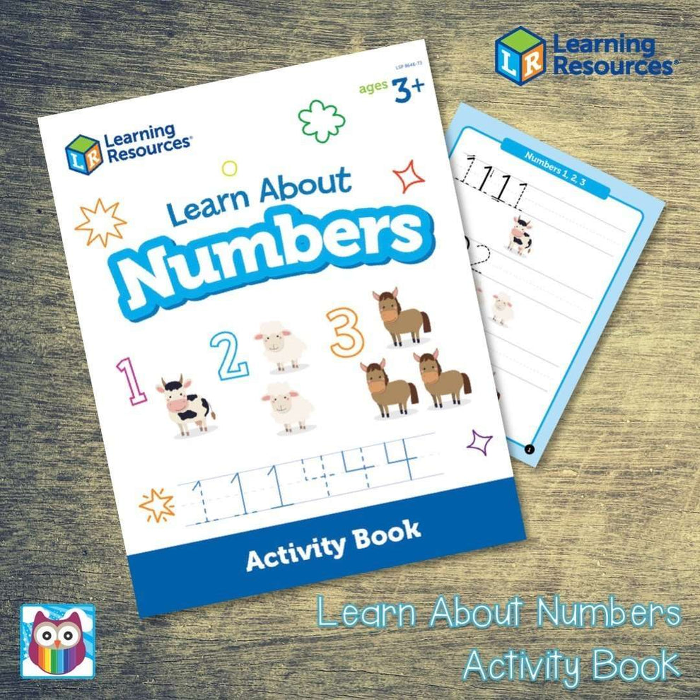 Learn About Numbers Activity Book – Primary Classroom Resources