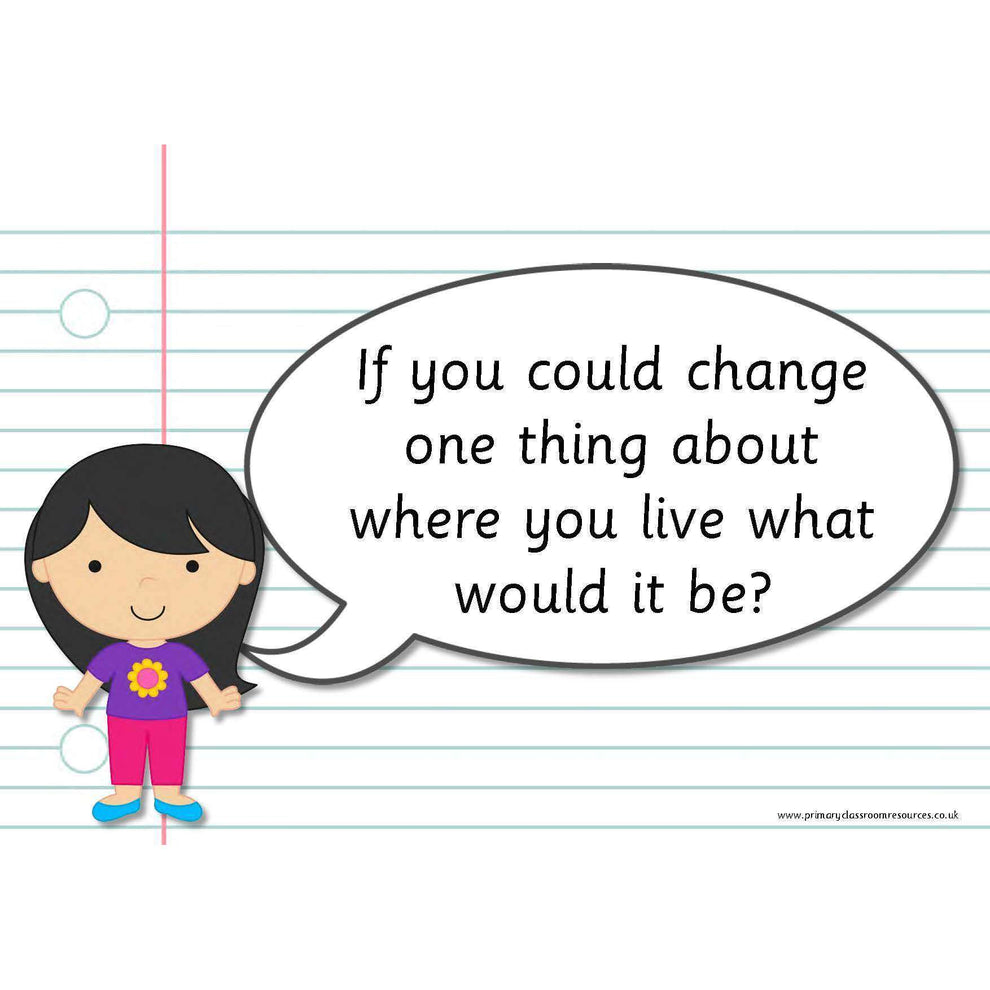 Let's Talk - Conversation Starters – Primary Classroom Resources