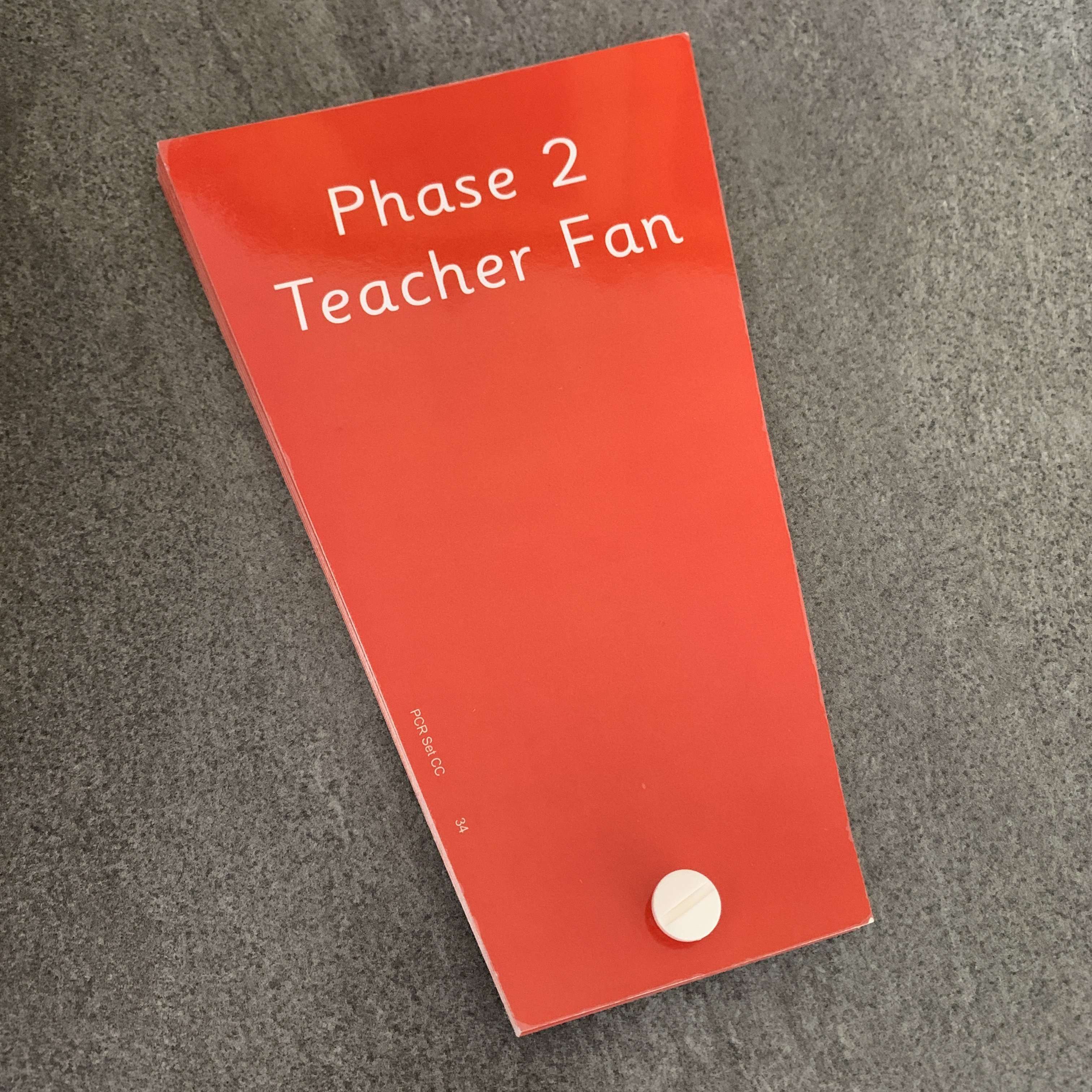 Letters and Sounds Phase 2 Teacher Fan - Ready made – Primary Classroom ...