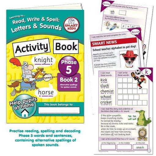 Letters and Sounds Phase 5 Activity Book 2 – Primary Classroom Resources