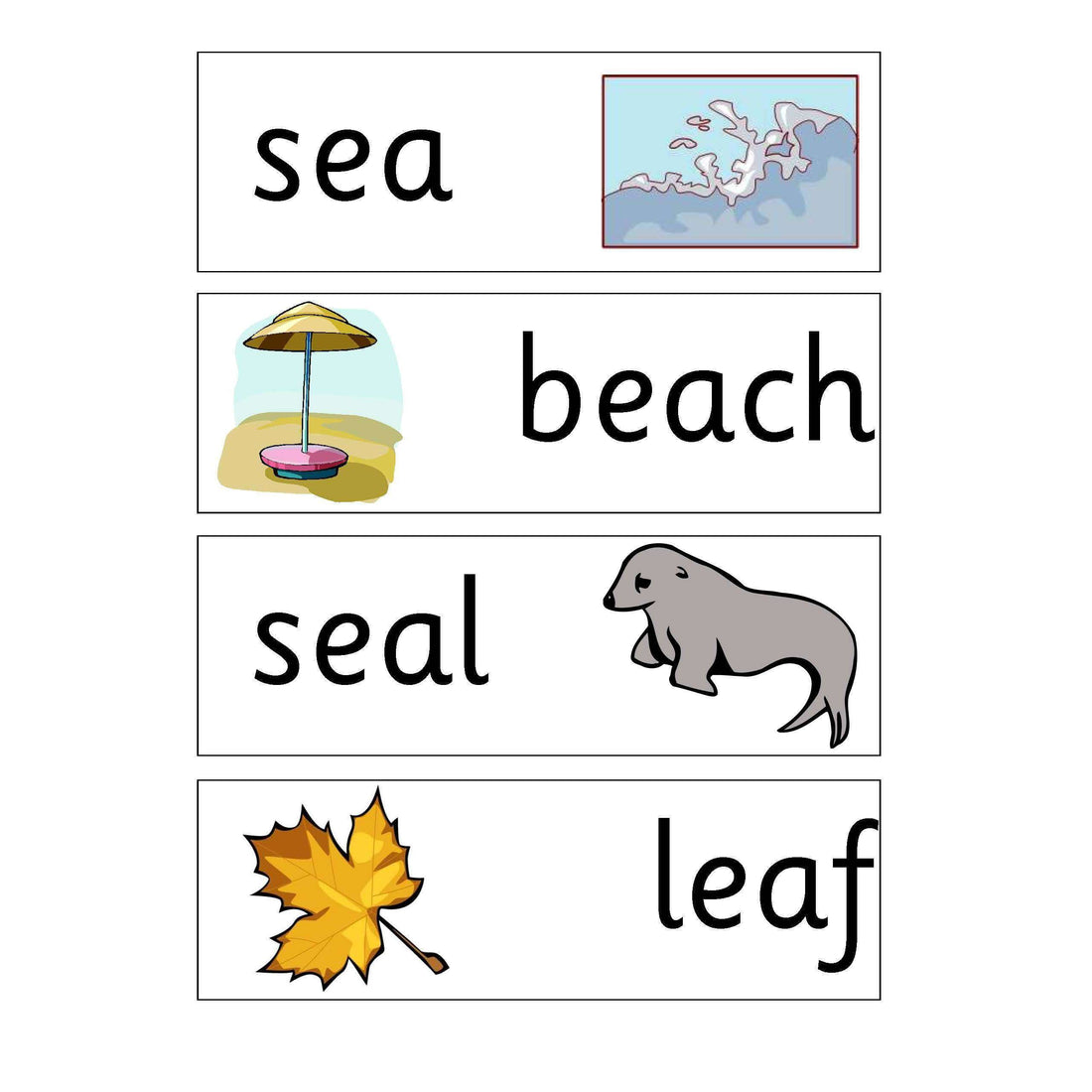 Long Vowel E Display Pack – Primary Classroom Resources