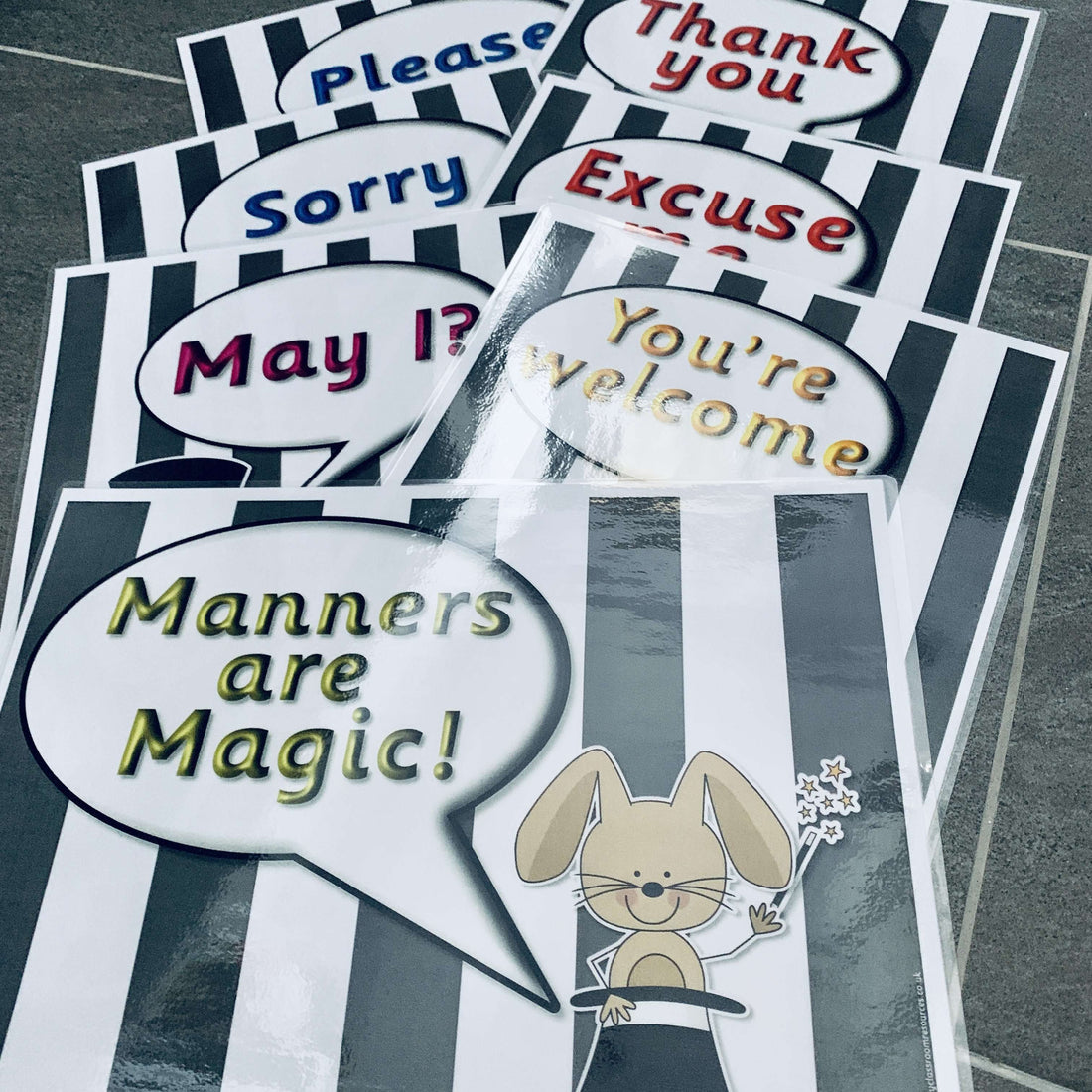 Manners are Magic Poster Set – Primary Classroom Resources
