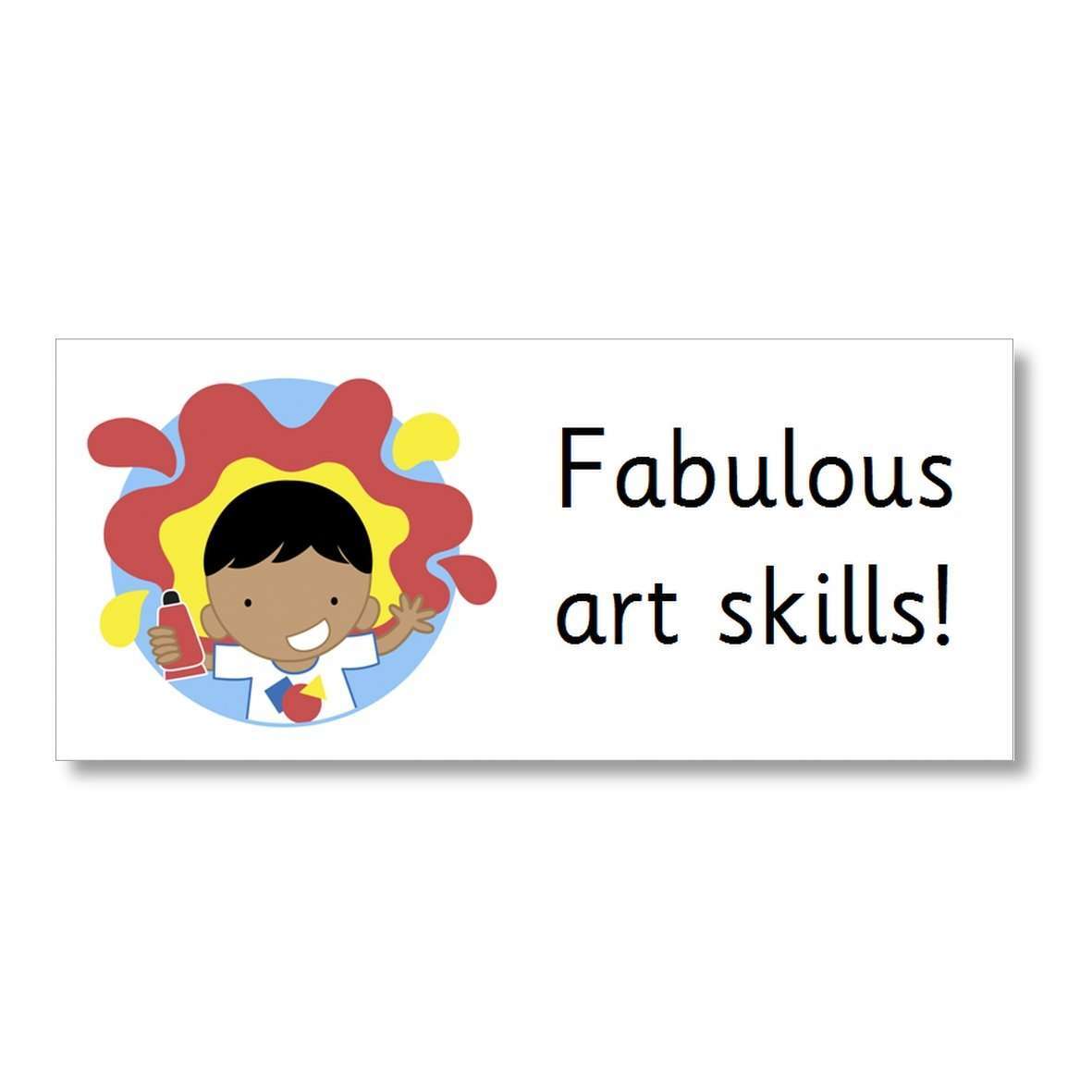 Marking Stickers Fabulous art skills – Primary Classroom Resources