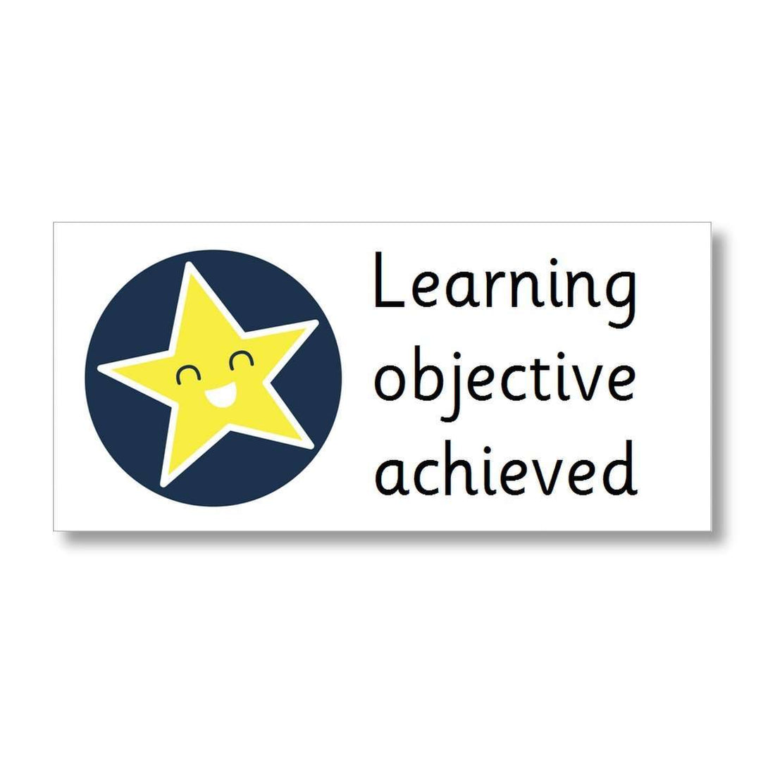 Marking Stickers Learning objective achieved – Primary Classroom Resources