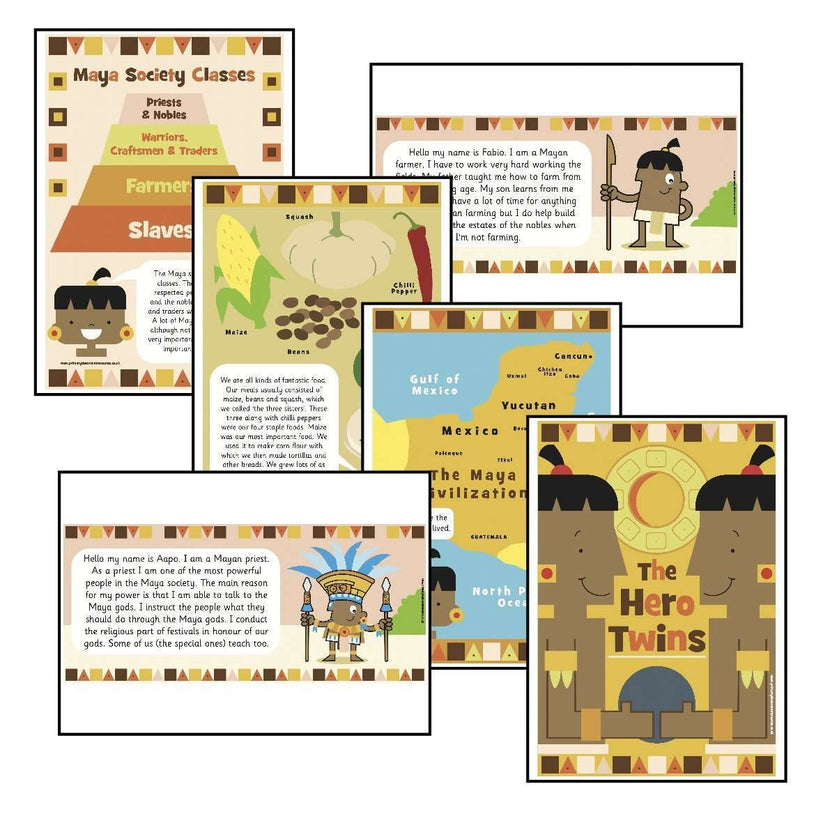 Maya Classroom Display Poster Pack – Primary Classroom Resources