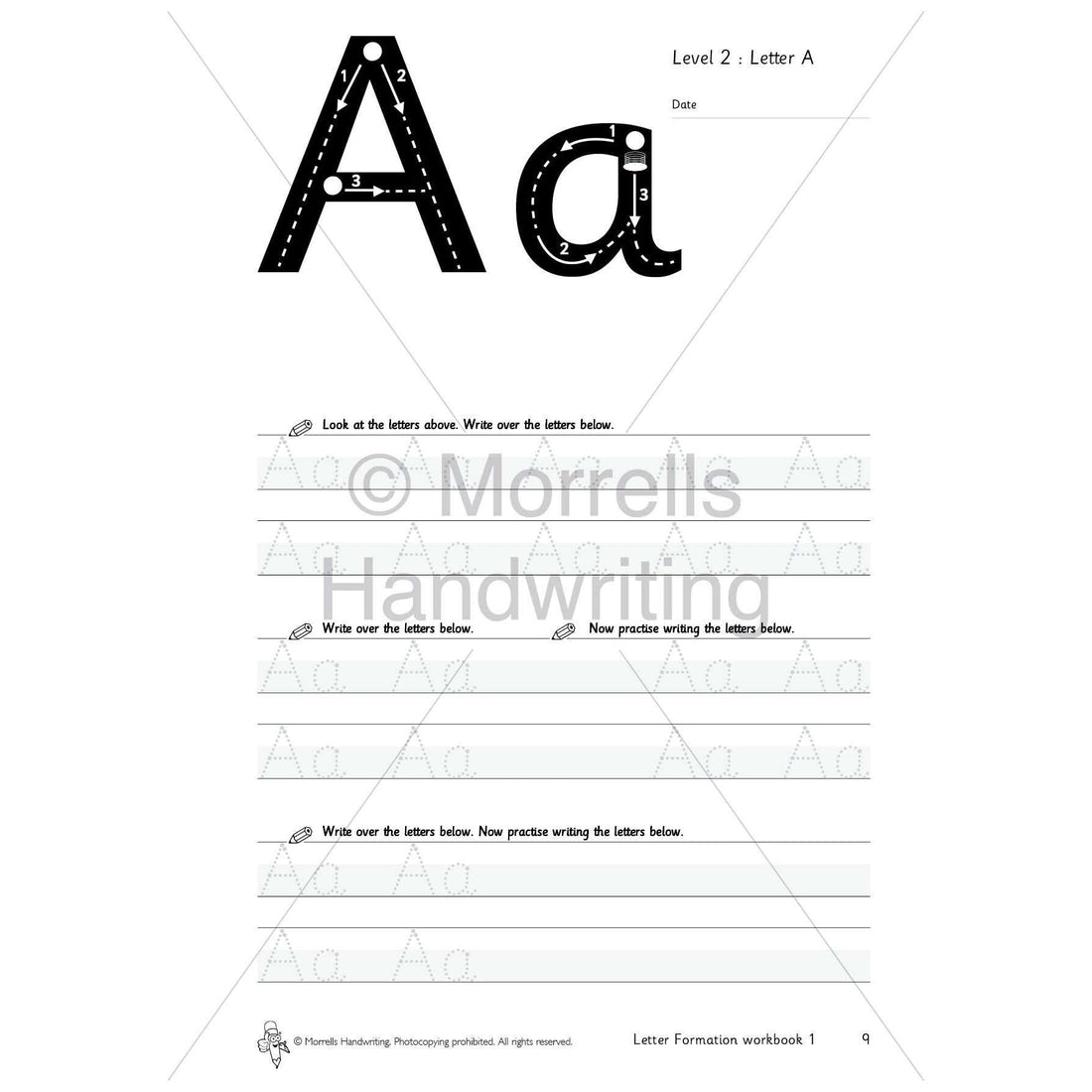 Morrells Handwriting Letter Formation Workbook 1 – Primary Classroom ...