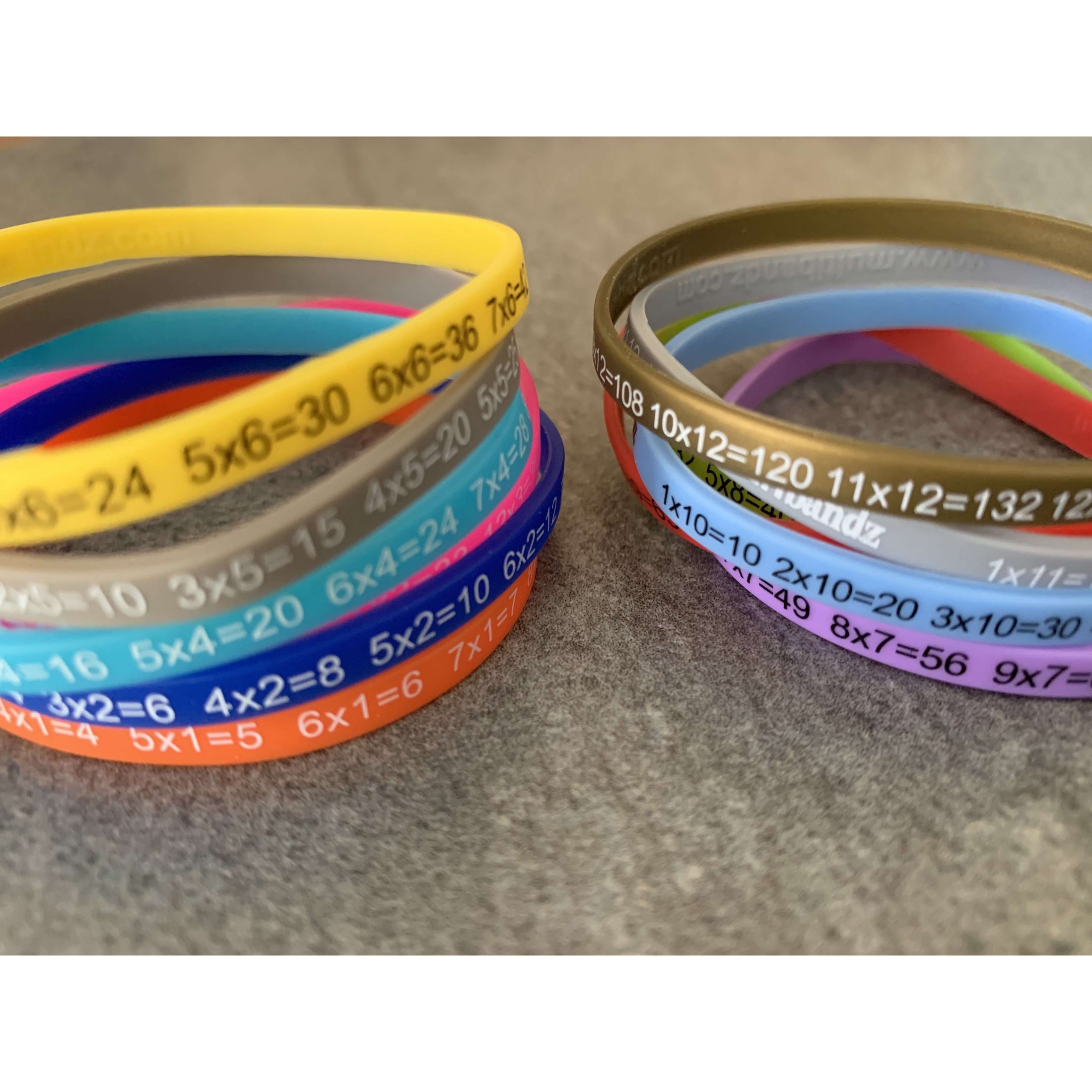Multibandz Learning Times Tables Wristbands – Primary Classroom Resources