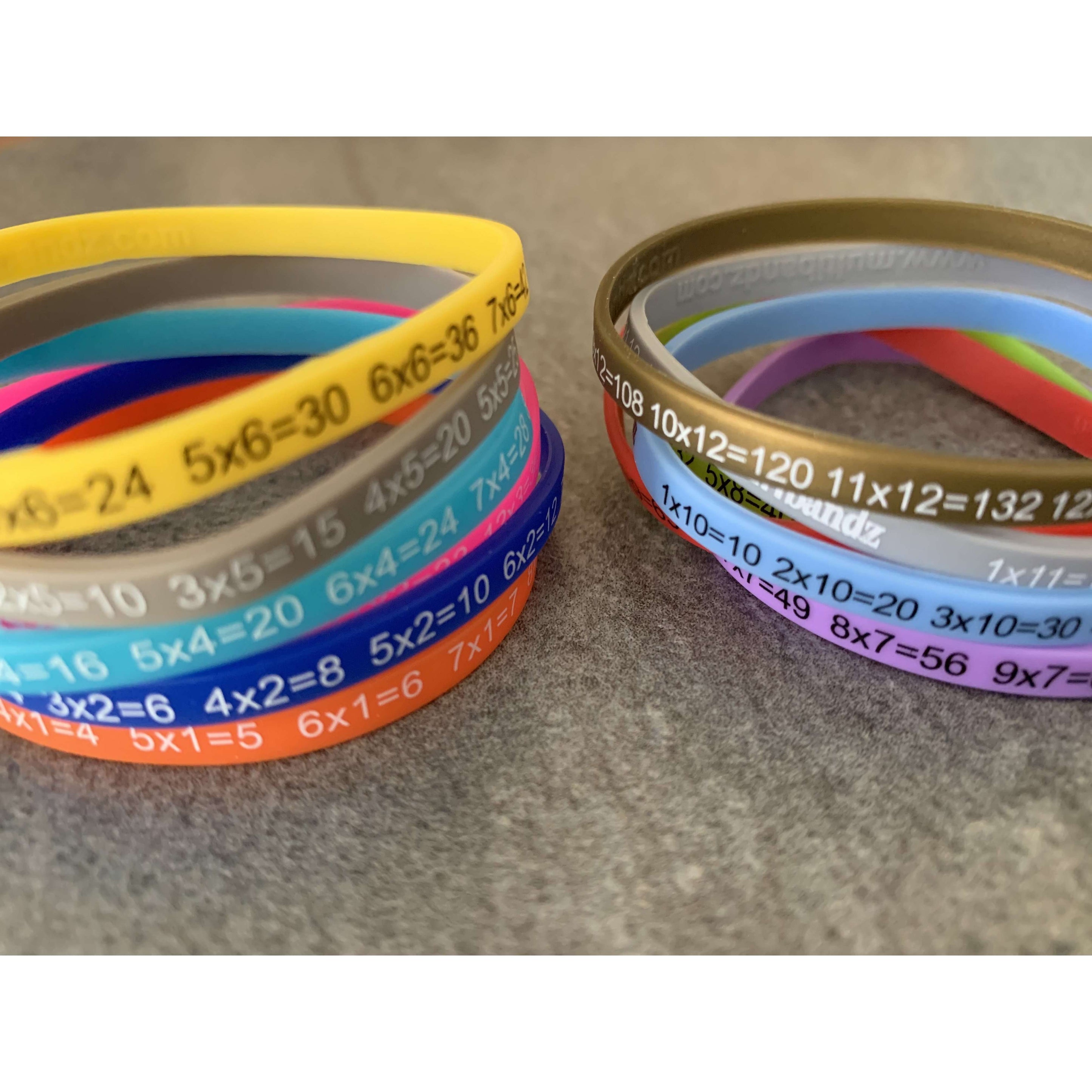 Multibandz Learning Times Tables Wristbands – Primary Classroom Resources