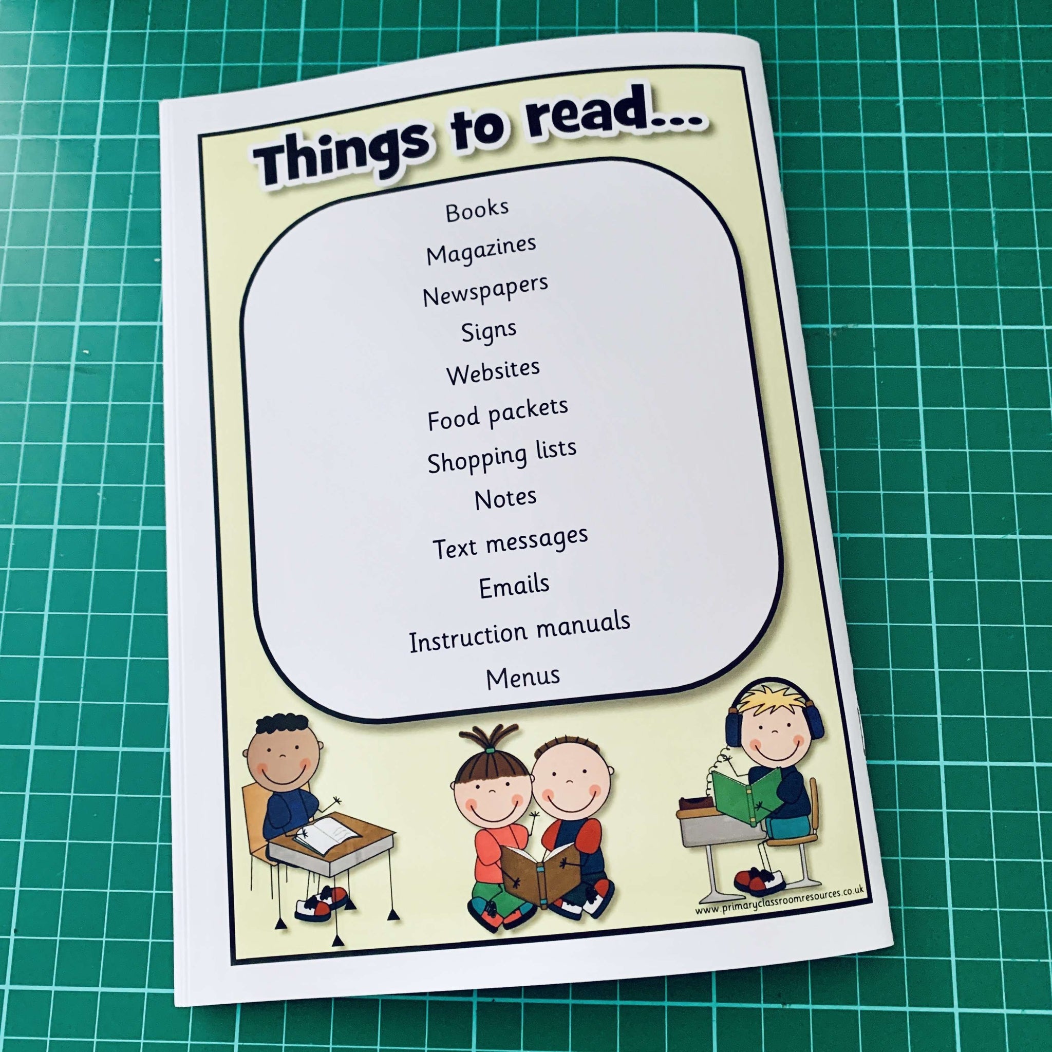 My Reading Record Pack of 10 – Primary Classroom Resources