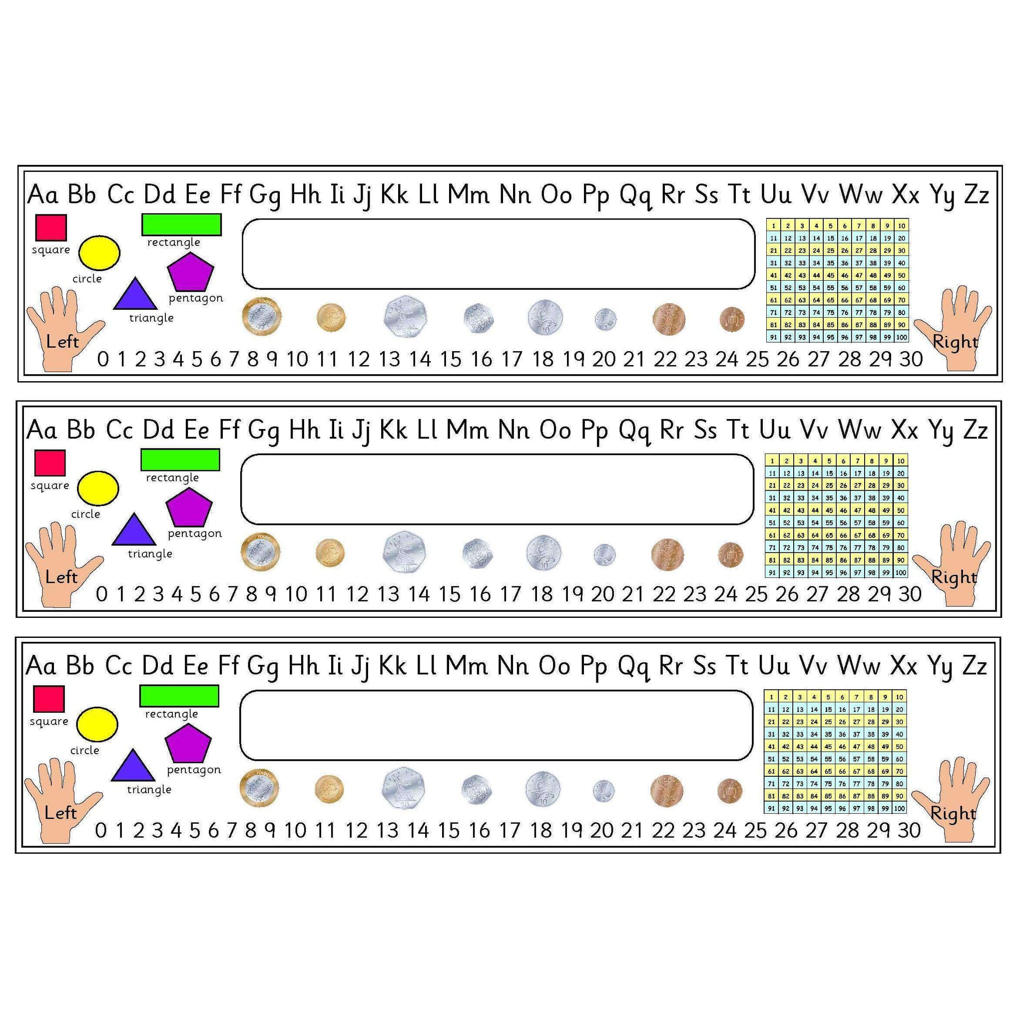 Desk Name Plates – Primary Classroom Resources