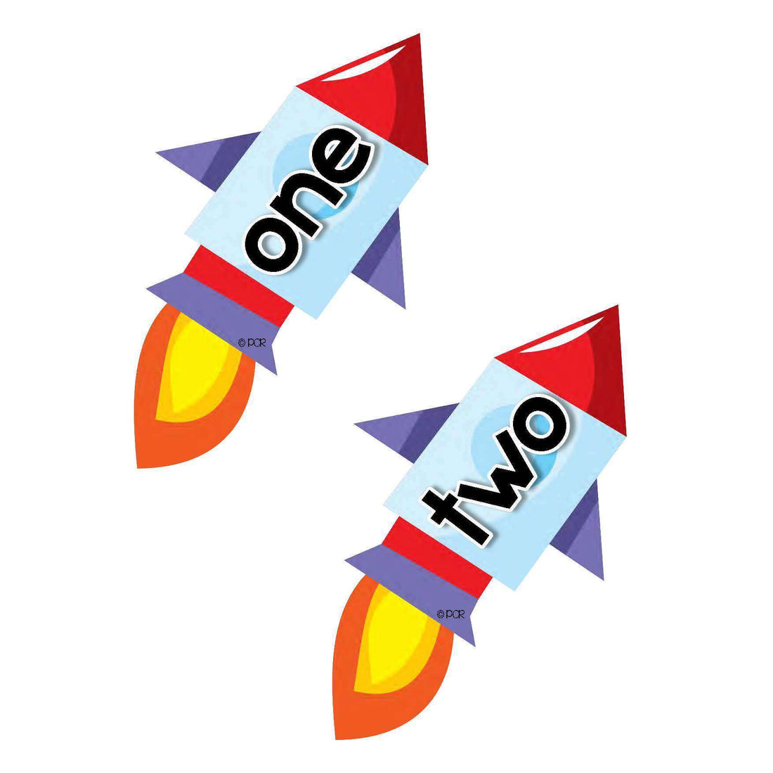 Number Vocabulary Rockets 0-10 – Primary Classroom Resources