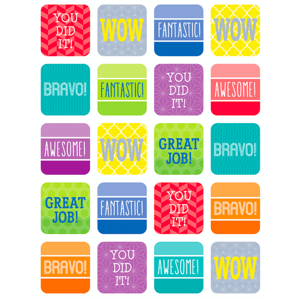 Painted Palette Positive Classroom Reward Stickers – Primary Classroom ...