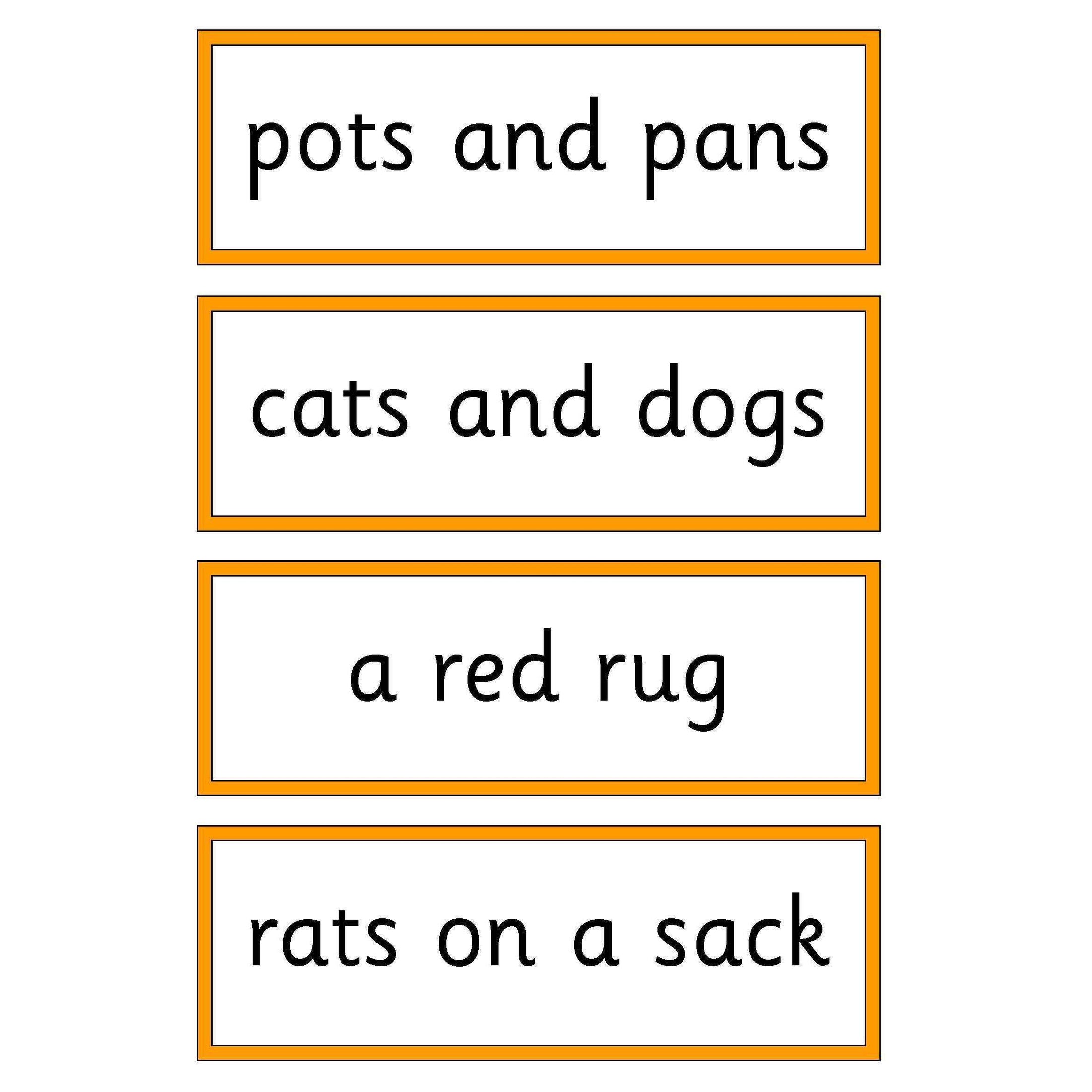 Phase 2 Captions Pack – Primary Classroom Resources