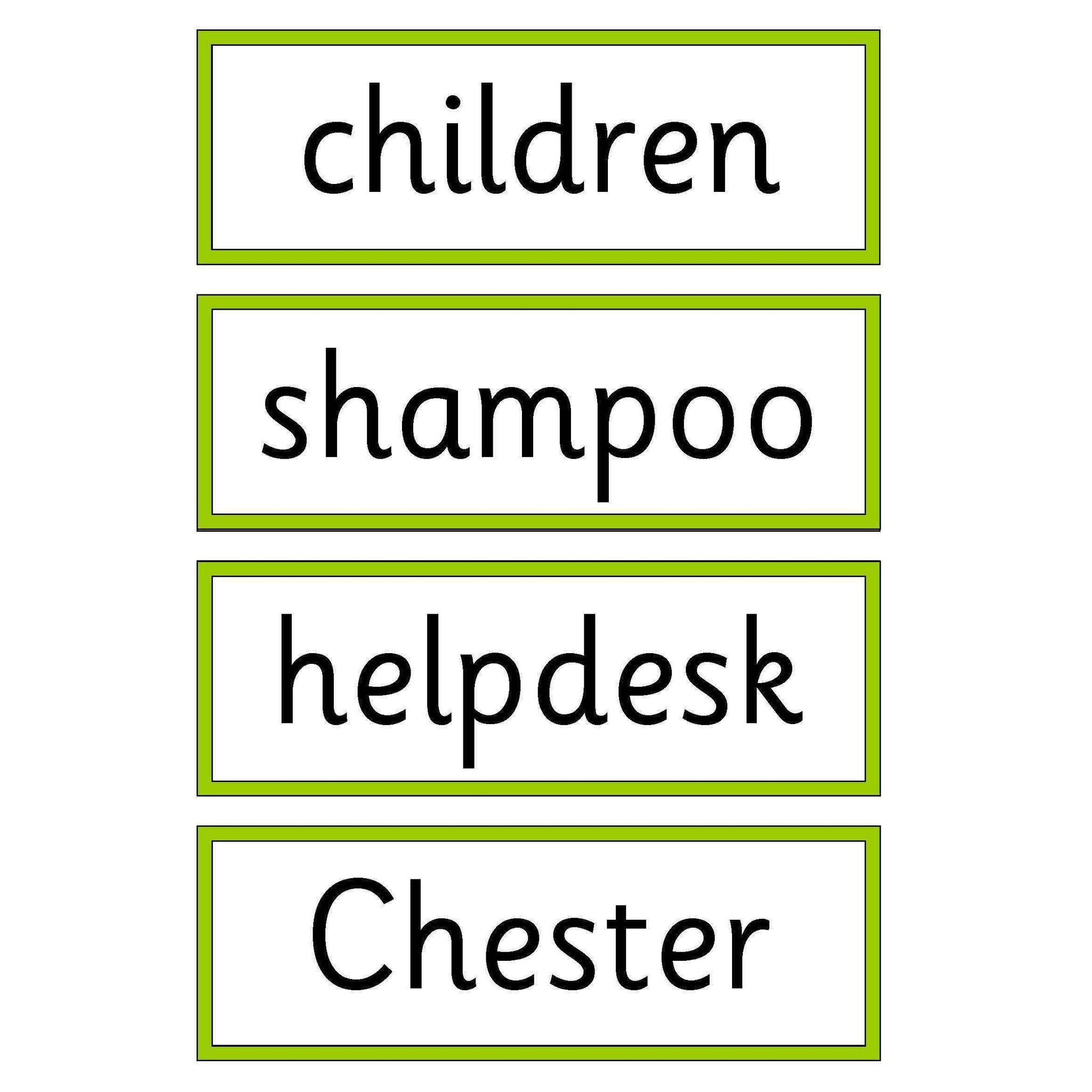 Phase 4 CVCC Words – Primary Classroom Resources