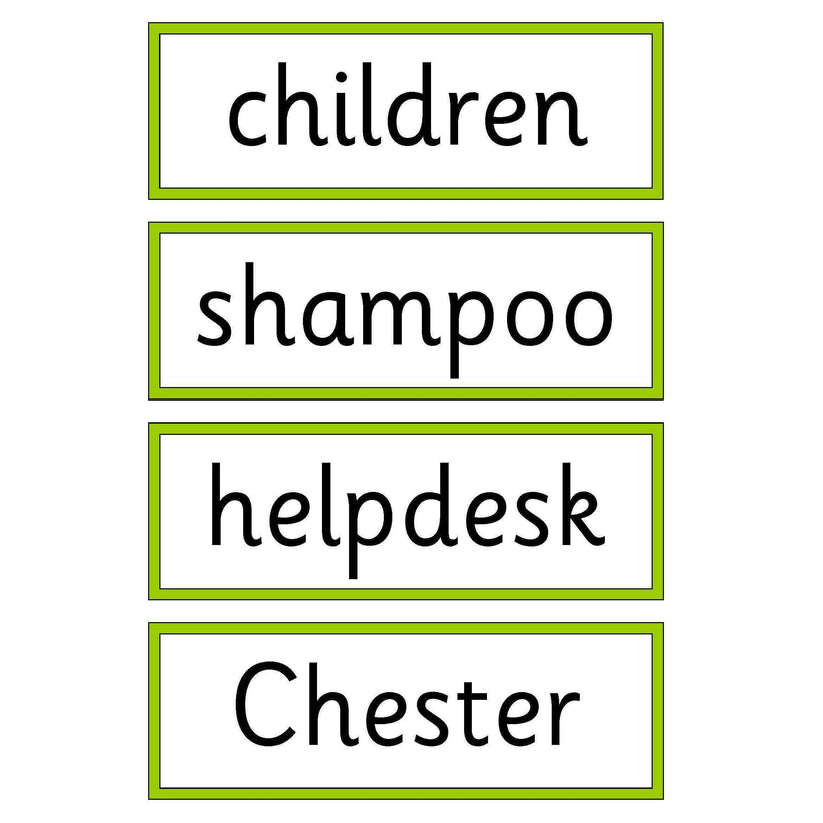 Phase 4 CVCC Words – Primary Classroom Resources