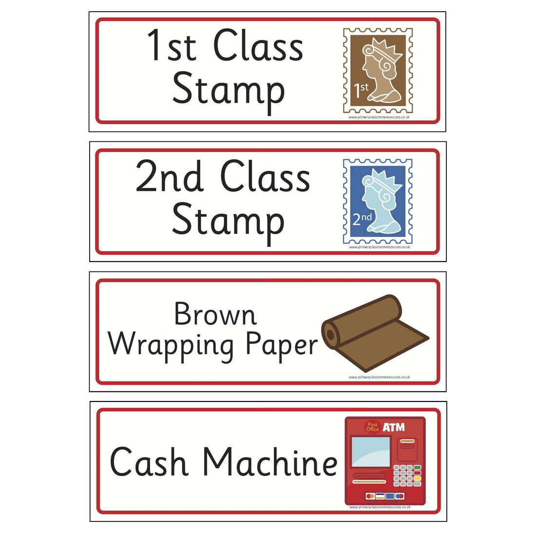 Post Office Flashcards – Primary Classroom Resources