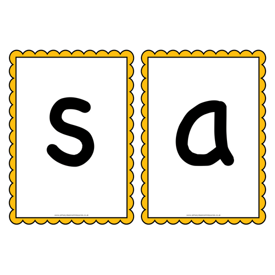 Letters & Sounds Phase 2 SATPIN Pack – Primary Classroom Resources
