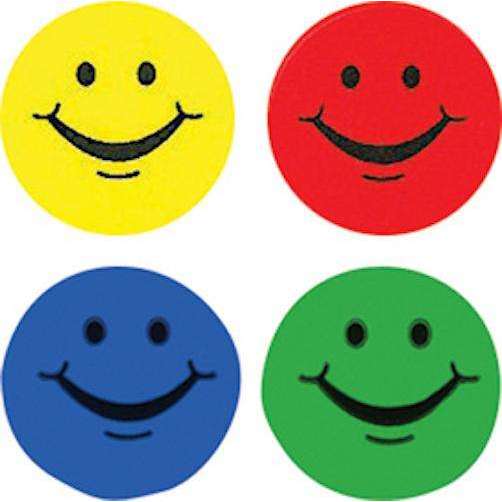 Smiling Faces Hot Spots Chart Seal Classroom Reward Stickers – Primary ...