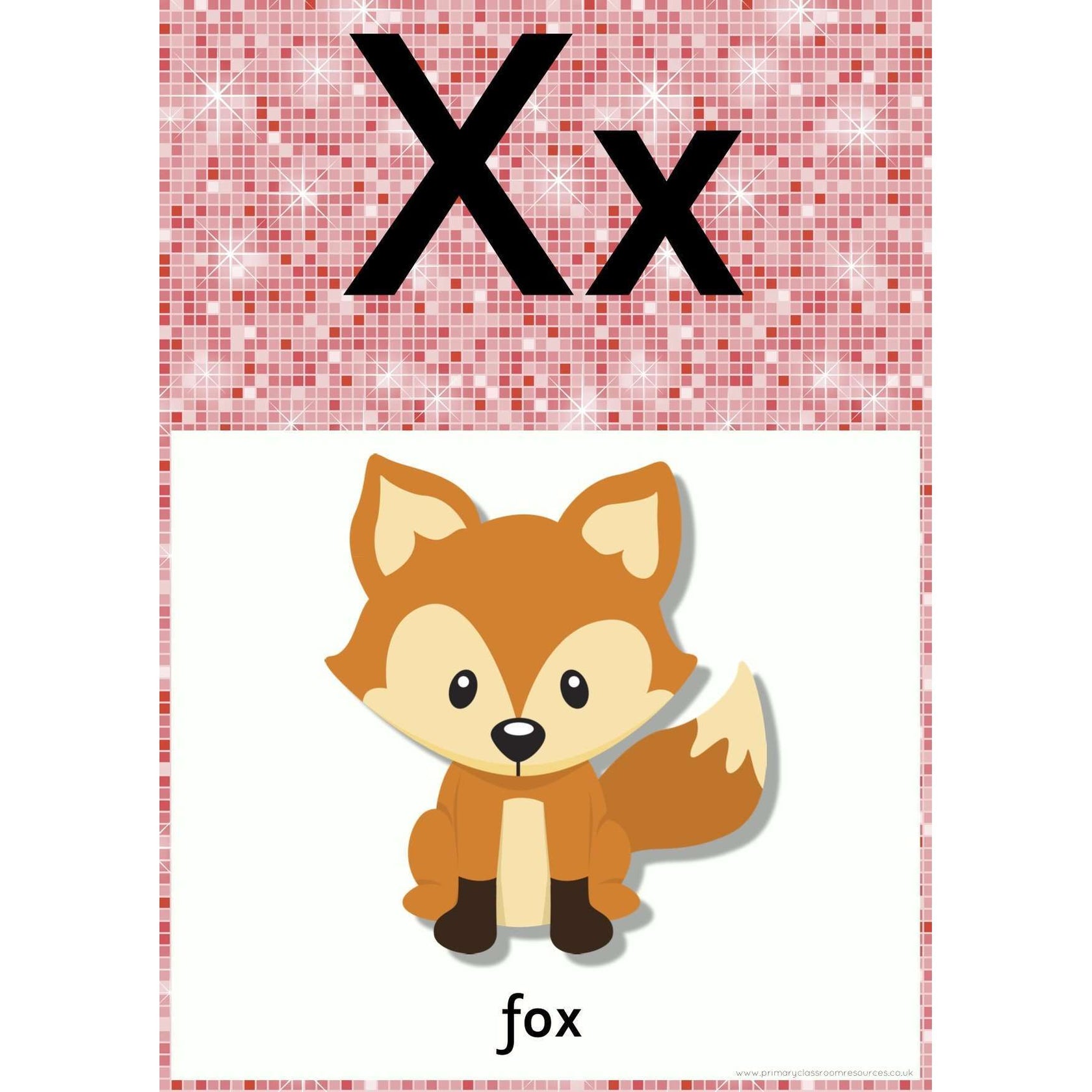 Sparkle Themed Alphabet Classroom Posters – Primary Classroom Resources