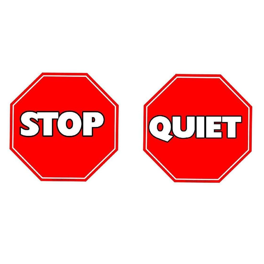 Stop and Quiet Signs – Primary Classroom Resources