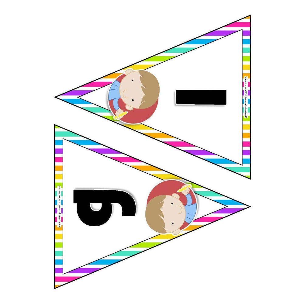 Subject Classroom Display Bunting - English – Primary Classroom Resources