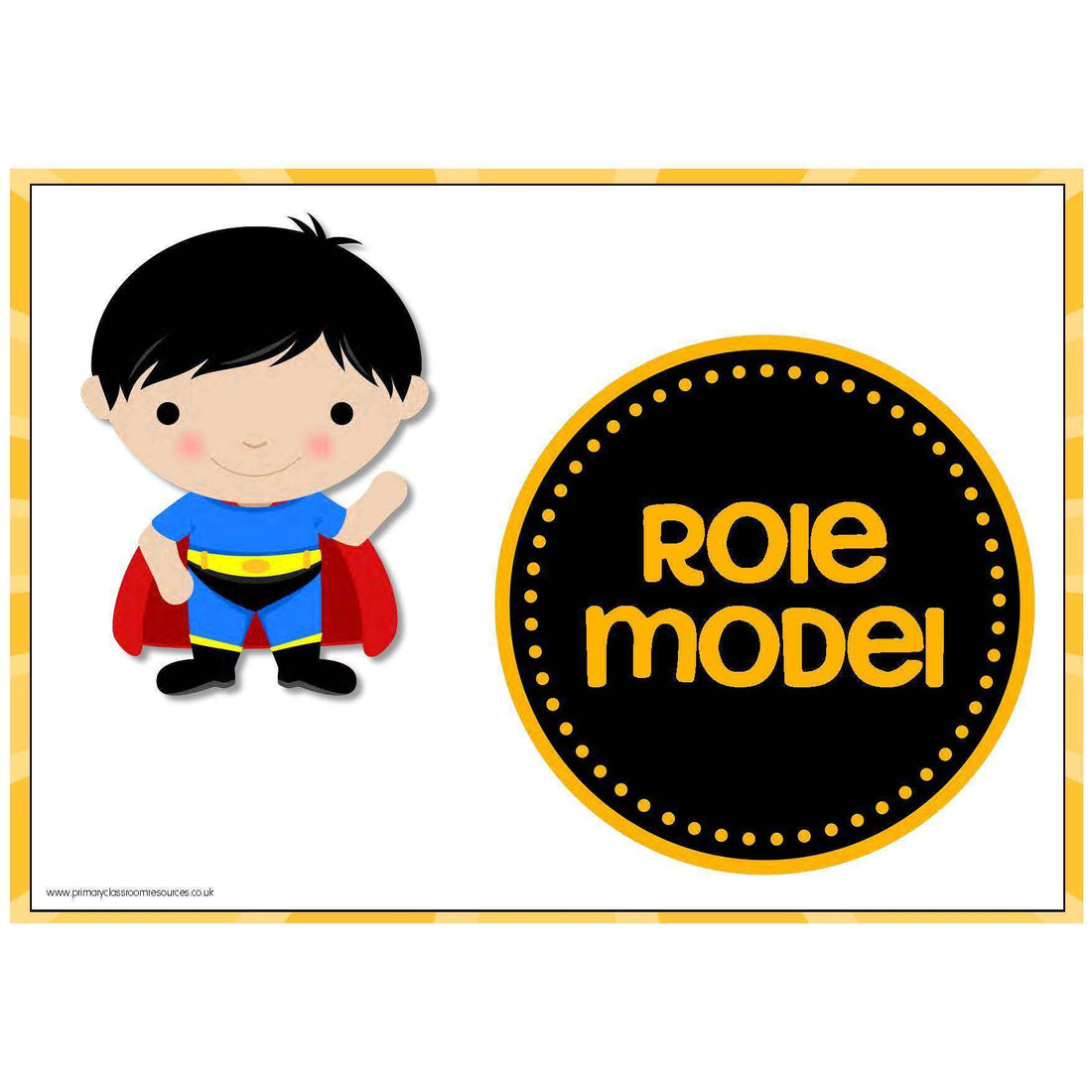 Superhero Behaviour Management Chart Cards – Primary Classroom Resources