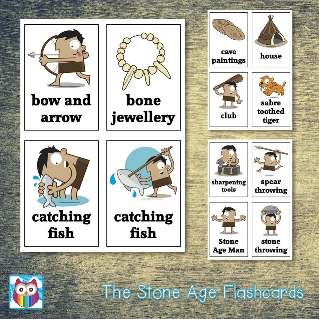The Stone Age Flashcards – Primary Classroom Resources