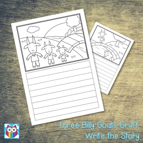 Three Billy Goats Gruff Write the Story – Primary Classroom Resources