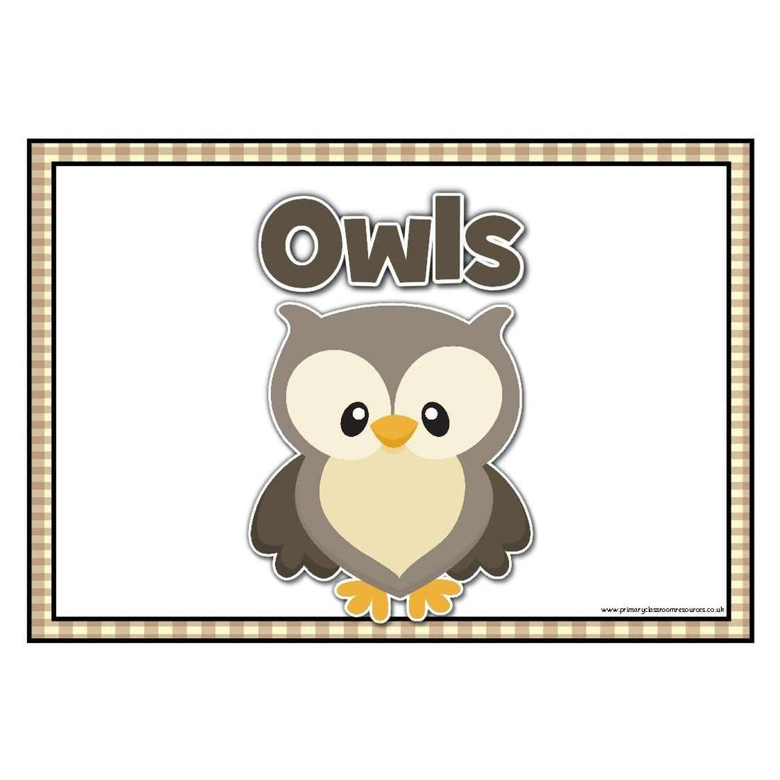 Woodland Creatures Table/Group Signs – Primary Classroom Resources